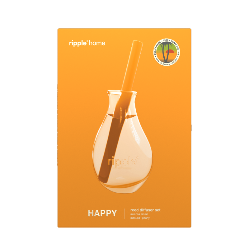 Ripple Home: Reed Diffuser (Happy) – Thompson Alchemists